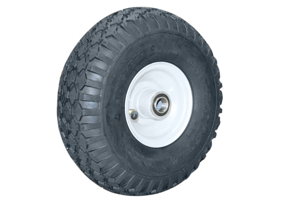 4 inch Steel Rim 410/350x4 Diamond Tread Tyre Low Speed Bearing- BWE S ...