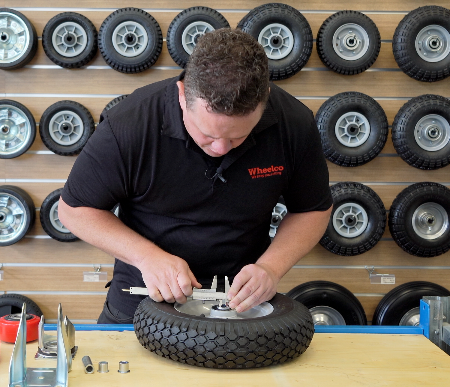 Measuring replacement wheels and castors – Wheelco