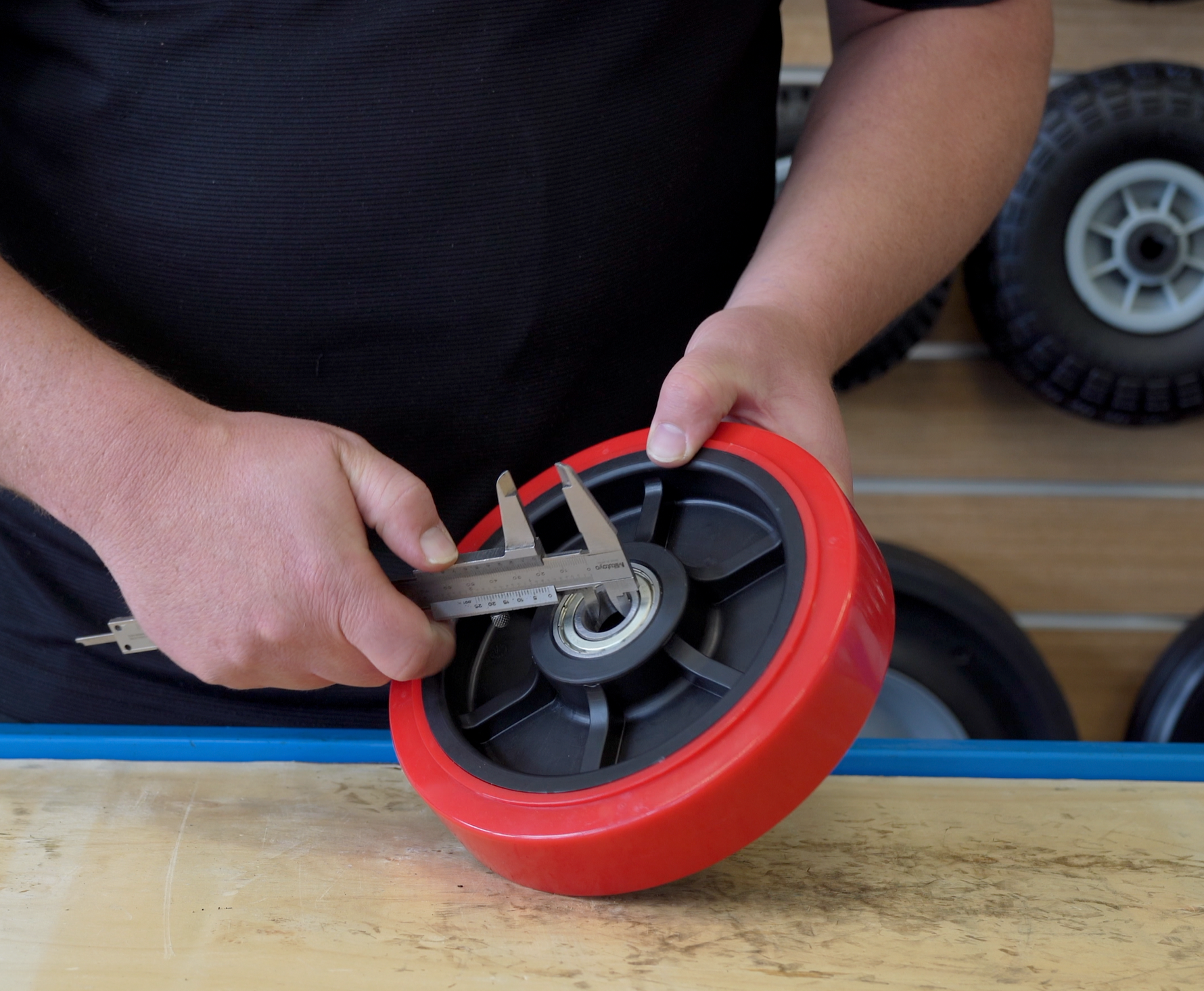 Measuring replacement wheels and castors – Wheelco