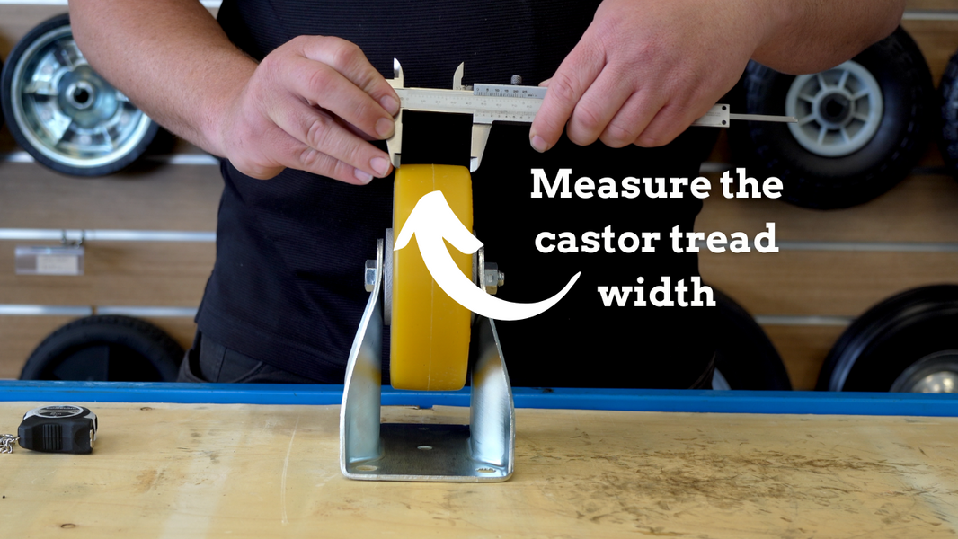 How to measure a castor – Wheelco