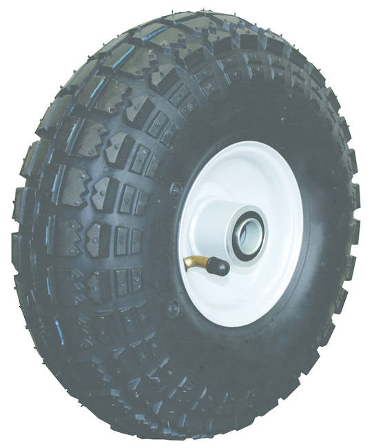 4 inch Steel Rim 410/350x4 Diamond Tread Tyre Low Speed Bearing- BWE S ...