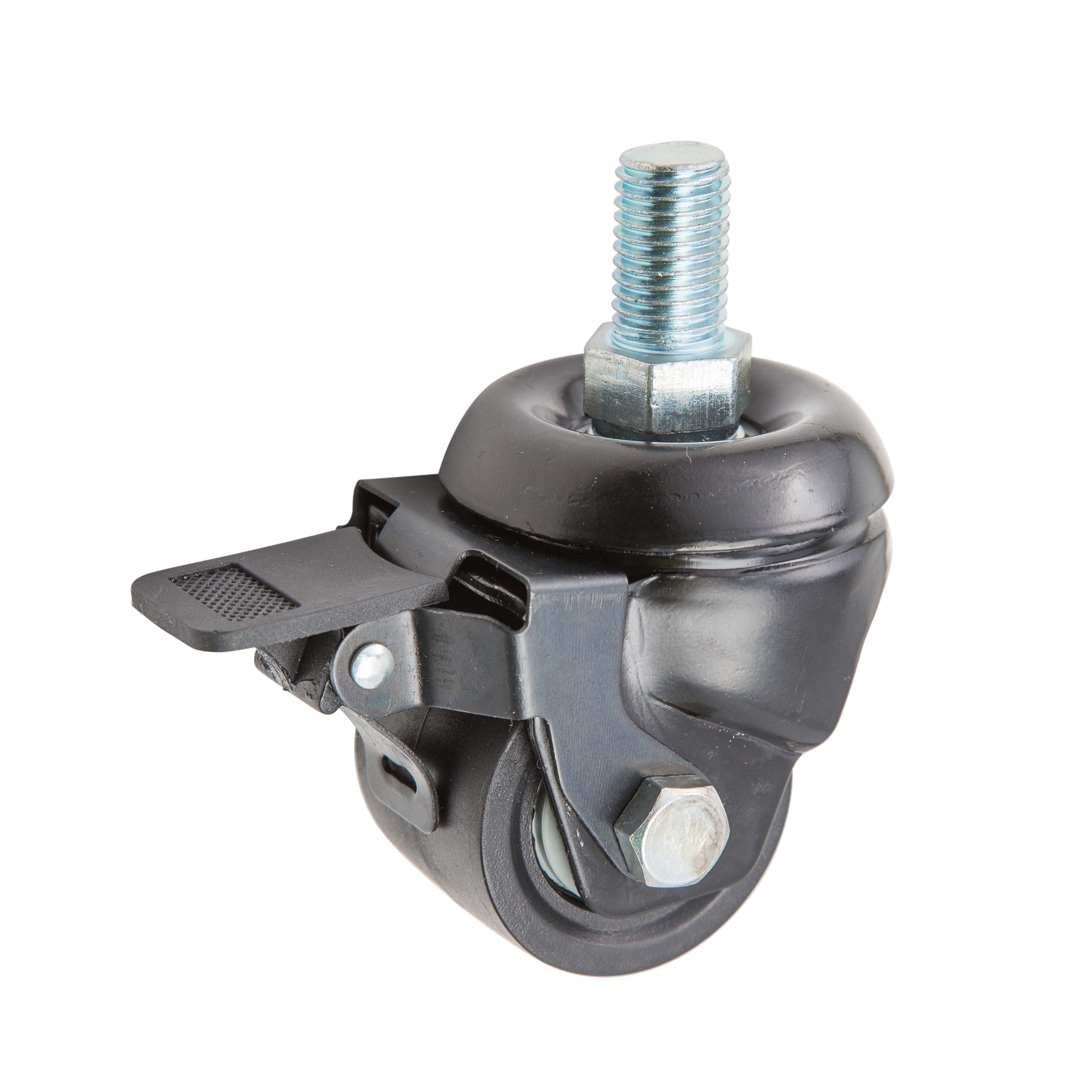 MXN - M16 Thread Stem & Brake 50mm Nylon Castor – Wheelco