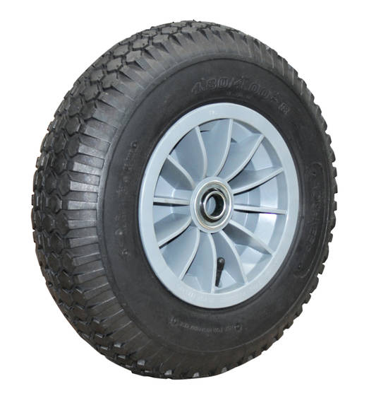 8 inch Plastic Rim 480/400x8 Diamond Tread Tyre - PWW Series – Wheelco