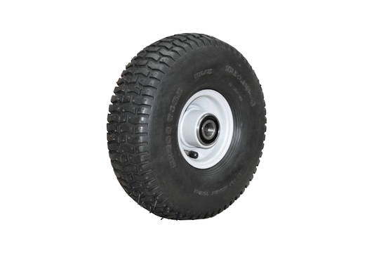 4 inch Steel Rim 11/400x4 Turf Tread Tyre High Speed Sealed Bearing- R ...
