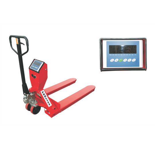 2000kg High Load Capacity Pallet Truck with Scales for Accurate Weight ...