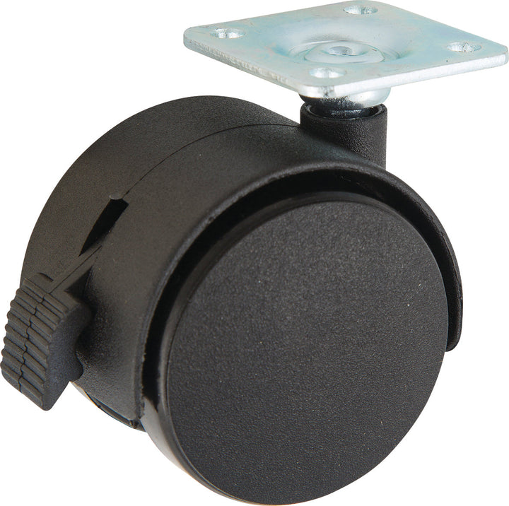 TW - Swivel Plate & Brake 40mm Nylon Castor – Wheelco